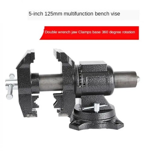 Bench Vise with Anvil 4 5 6 Inch Multi-Purpose Universal Flatbed Bench ...