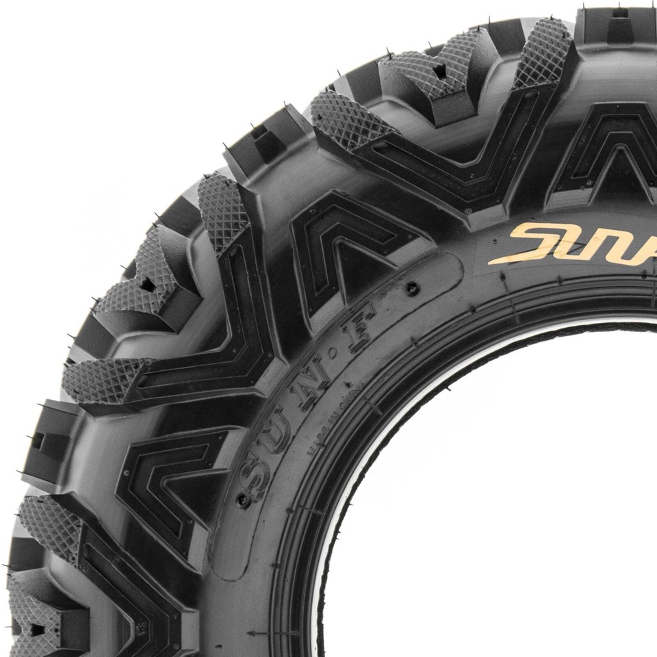 SunF 25x8-12 & 25x10-12 All Terrain ATV UTV SxS 6 Ply Tires A033 ...