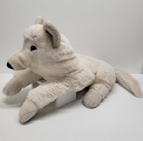 Rare Douglas Cuddle Toys Arctic Wolf Husky Dog Plush 23” Canadian Mist ...
