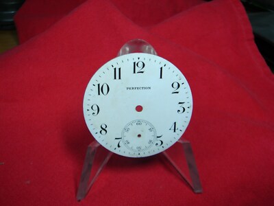POCKET WATCH DIAL PARTS REPAIR PERFECTION 42mm ACROSS NICE! dd4 | eBay