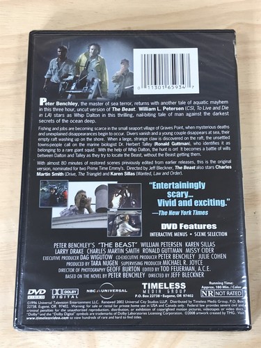 The Beast (DVD, 1996) for sale online | eBay