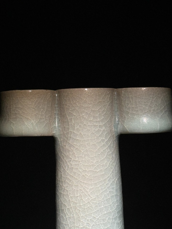 Ru kiln porcelain vase from the Song Dynasty, rare sky blue glaze from ...