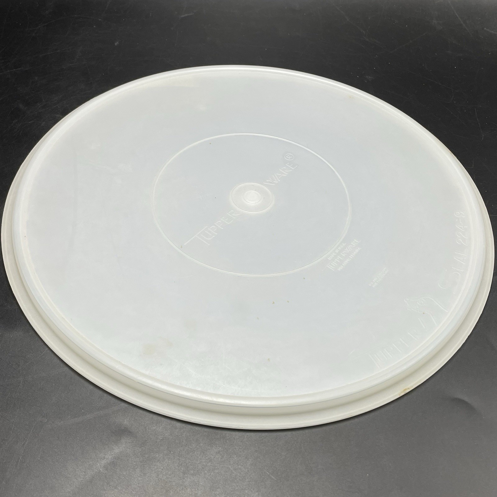 Tupperware 12" Replacement Lid #224 for Fix N Mix Opaque Older Tupper ...