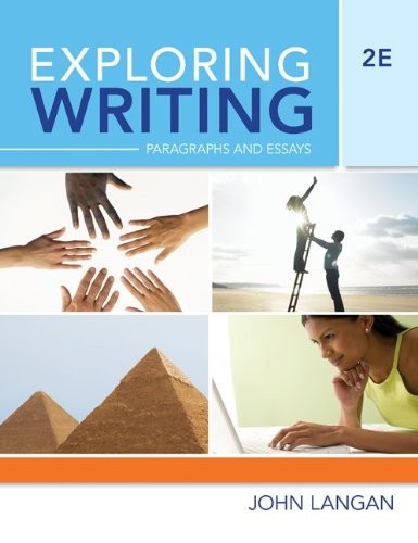 EXPLORING WRITING: PARAGRAPHS AND ESSAYS By John Langan 73371858| eBay