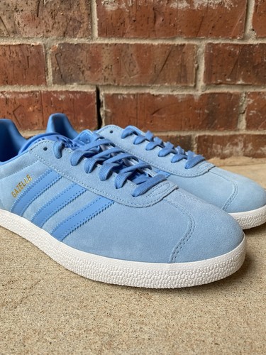 Adidas Gazelle Clear Blue Light Blue Off White Men’s 9.5 Brand New ...