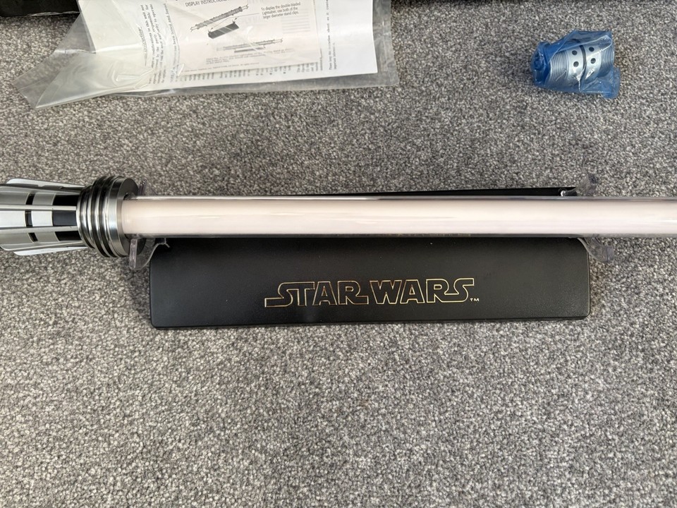 Darth Maul Force FX Light Sabre (Boxed, With Coupler And Stand) | eBay UK