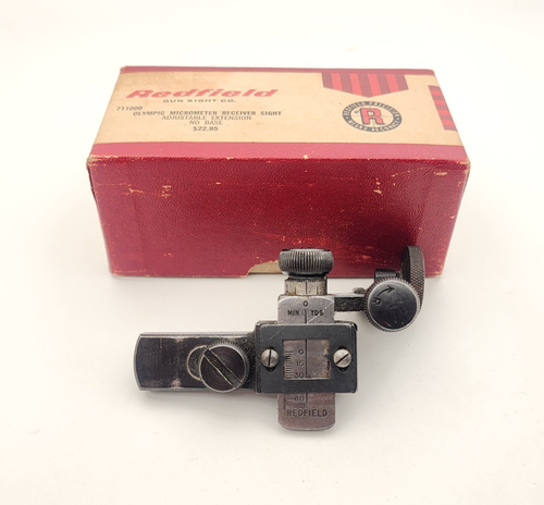 Vintage Redfield Olympic Rear Sight No Base w/Large Peep Disc & Box | eBay