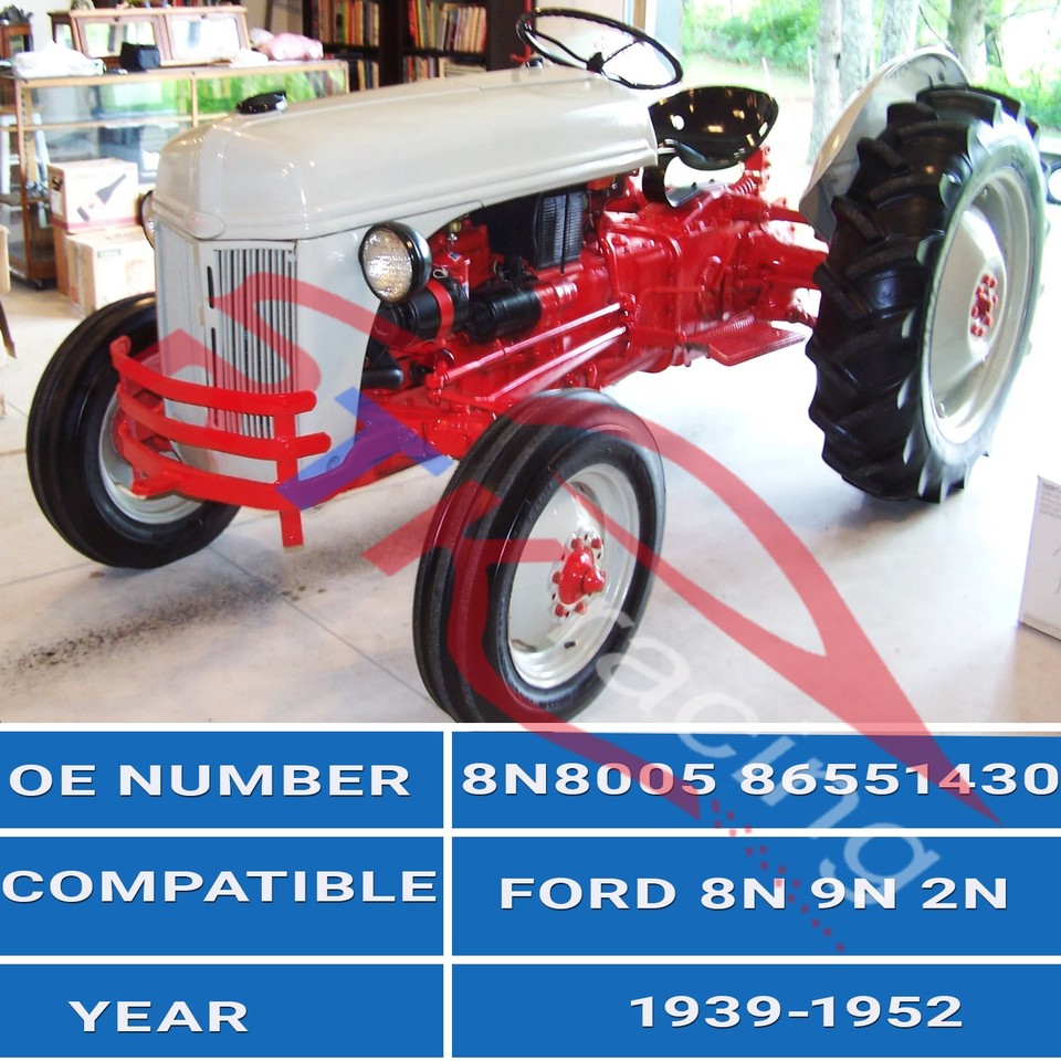 3 Row Aluminum Radiator Fits Ford 8N 9N 2N Tractor 8N8005 86551430 1939 ...