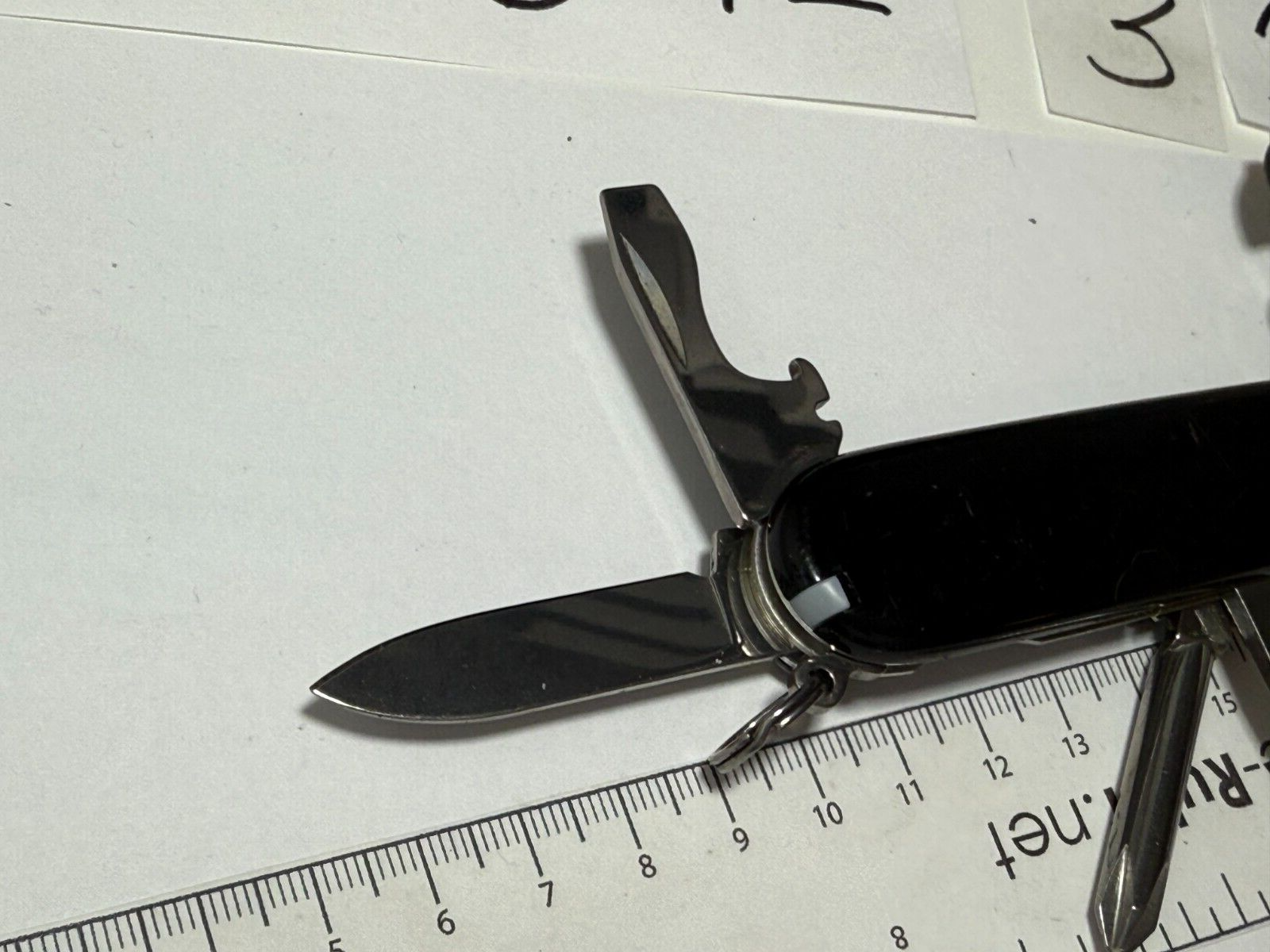 CLEAN BLACK RARE OLD UNIQUE VERY SHARP VINTAGE VICTORINOX TINKER $29 ...