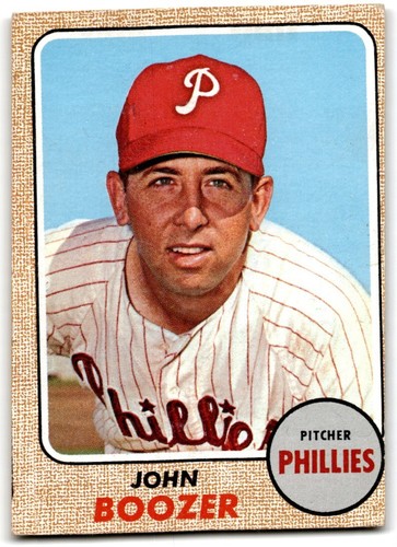 1968 Topps John Boozer . Philadelphia Phillies #173 | eBay