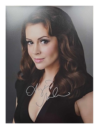 Charmed 16x12" Phoebe Poster Print Signed by Alyssa Milano Authentic ...