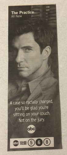 The Practice Tv Guide Print Ad Dylan McDermott Camryn Manheim Steve ...