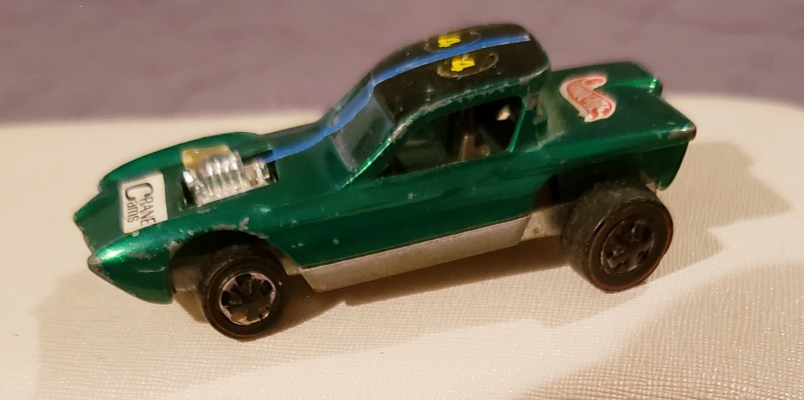 Vintage Hot Wheels Redline 1967 Python - Original - Green Next Day Shipping | eBay