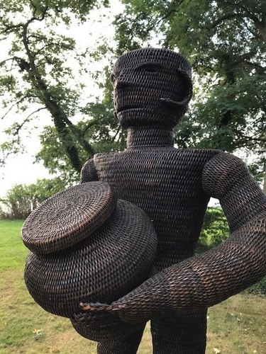 Burning Wicker Man Basket Figure Scotland Celtic Druid History Festival ...