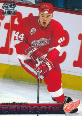 1998-99 Paramount SILVER #73 ANDERS ERIKSSON - Detroit Red Wings | eBay.de