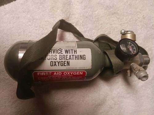 Scott Emergency Aviation Oxygen Tank | eBay