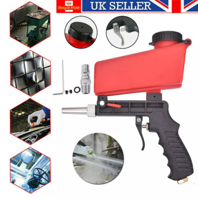 Air Sandblasting Gun Hand Held Sand Blaster Portable Shot Media ...