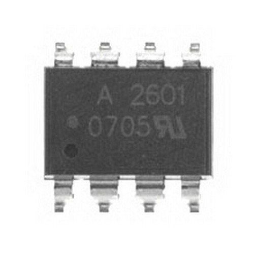 5 PCS HCPL-2601 -8 HCPL2601 A2601 SOP-8 High CMR Line Receiver ...