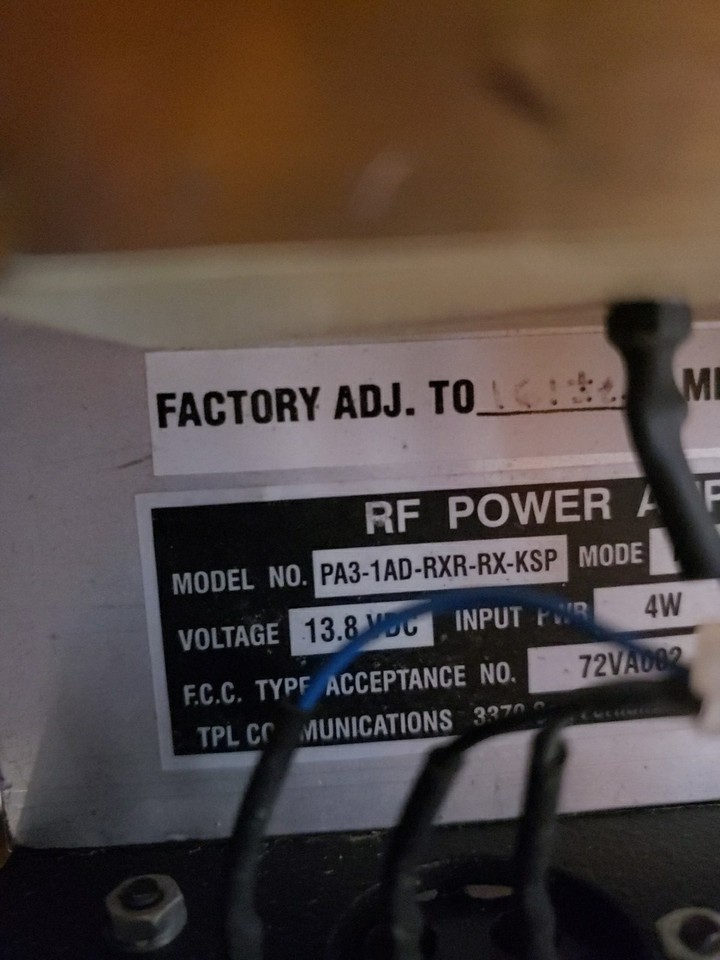 TPL Communications rf power amplifier pa3-1ad-rxr-rx-ksp | eBay