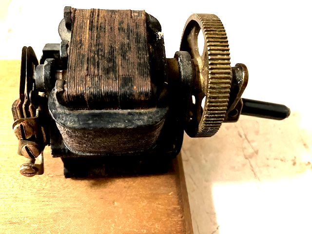 Rare GN-38-A Hand Crank Magneto Military Telephone Ring Generator Free ...