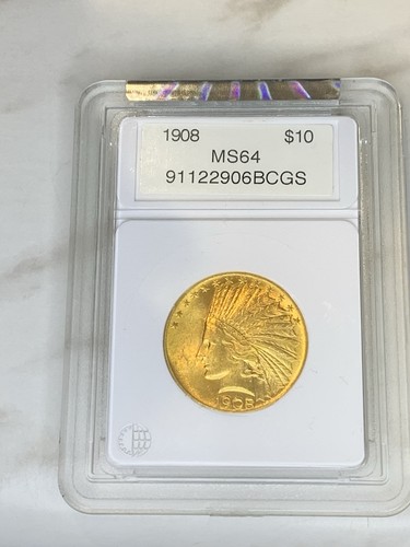 * Stunning * Authenticity Guaranteed 1908 $10 Indian Head Gold Coin! | eBay