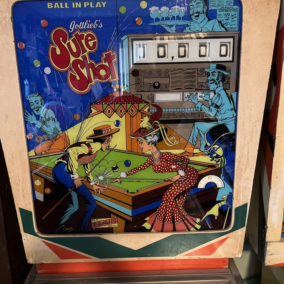 Vintage GOTTLIEBS Full Size Pinball Game | eBay