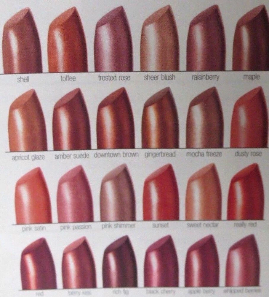Mary Kay Lipstick Chart