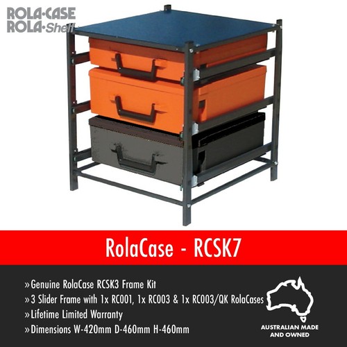 RolaCase RCSK7 Storage Tool Box Organiser Racking Van Shelving Frame ...