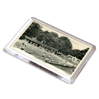 FRIDGE MAGNET - Vintage Surrey - The Blue Pool, Camberley | eBay UK
