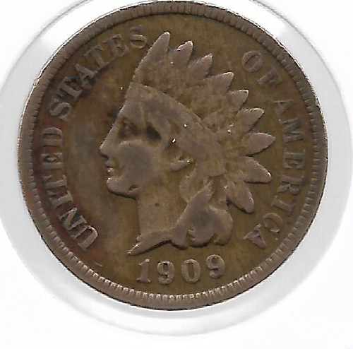 1909 Rare 100 Year Old Indian Head Penny Liberty Cent US Collection ...