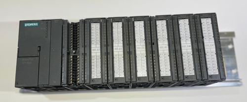 PLC Siemens S7 300 completo di moduli I/O | eBay