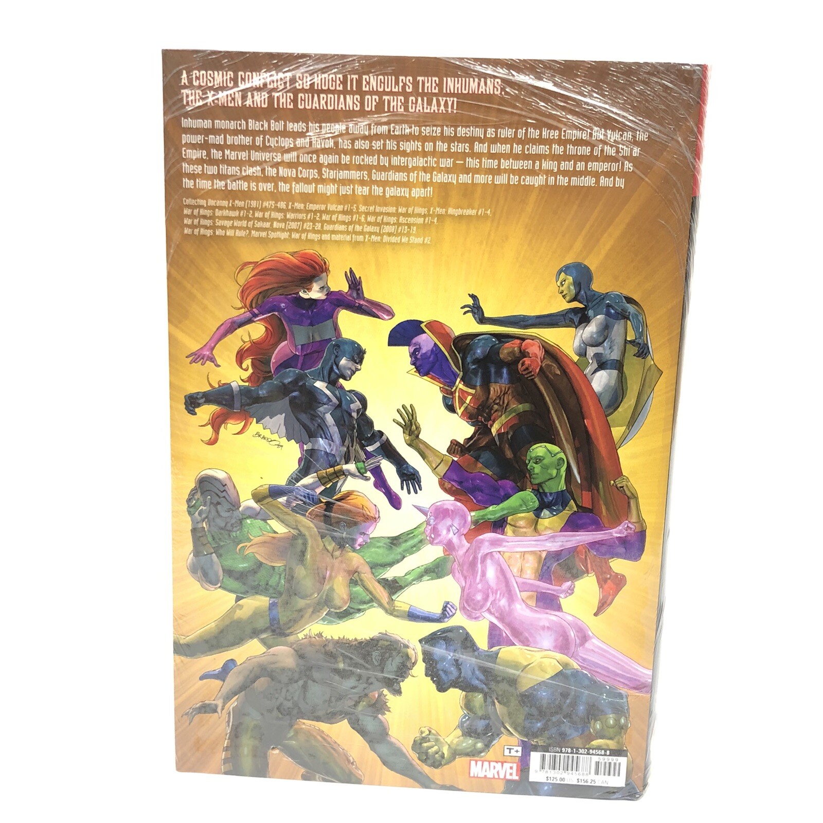 War of Kings Omnibus New Printing DM Cover Marvel Comics HC Hardcover ...