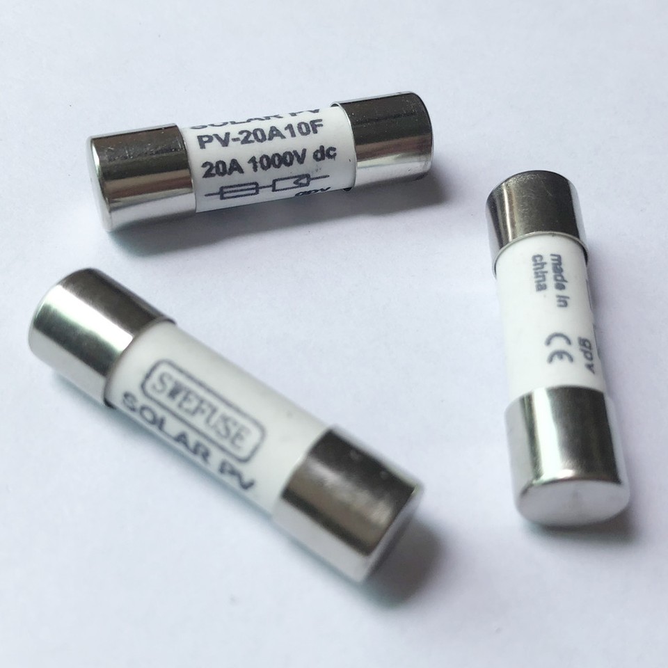 PV Solar Fuse 5A 10A 15A 20A 30A Amp Photovoltaic 1000V DC Fuses | eBay