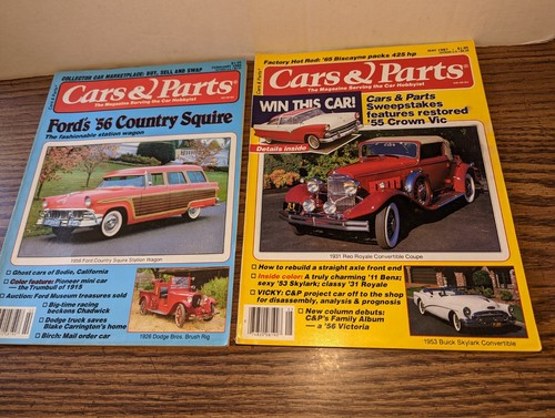 Cars & Parts Magazines 6 Issues 1986 1987 | eBay