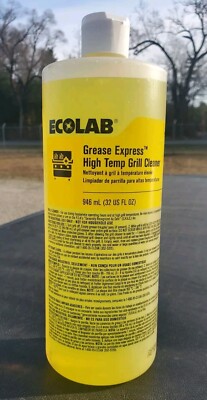 Ecolab Grease Express High Temp Grill Cleaner 32 oz. 6110127 10127 | eBay