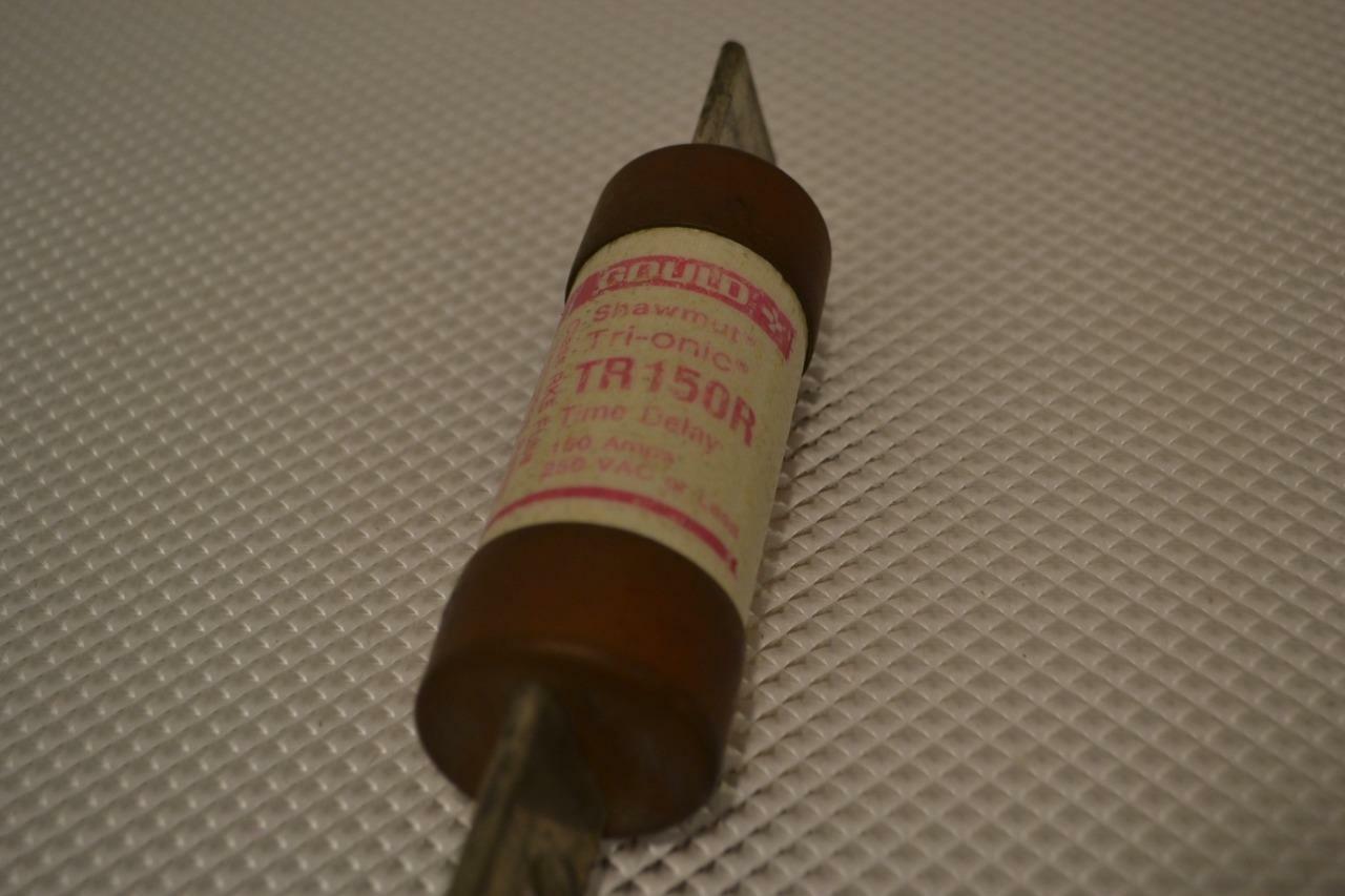 ONE USED LOT OF 2 GOULD SHAWMUT TIME DELAY FUSES TR150R. | eBay