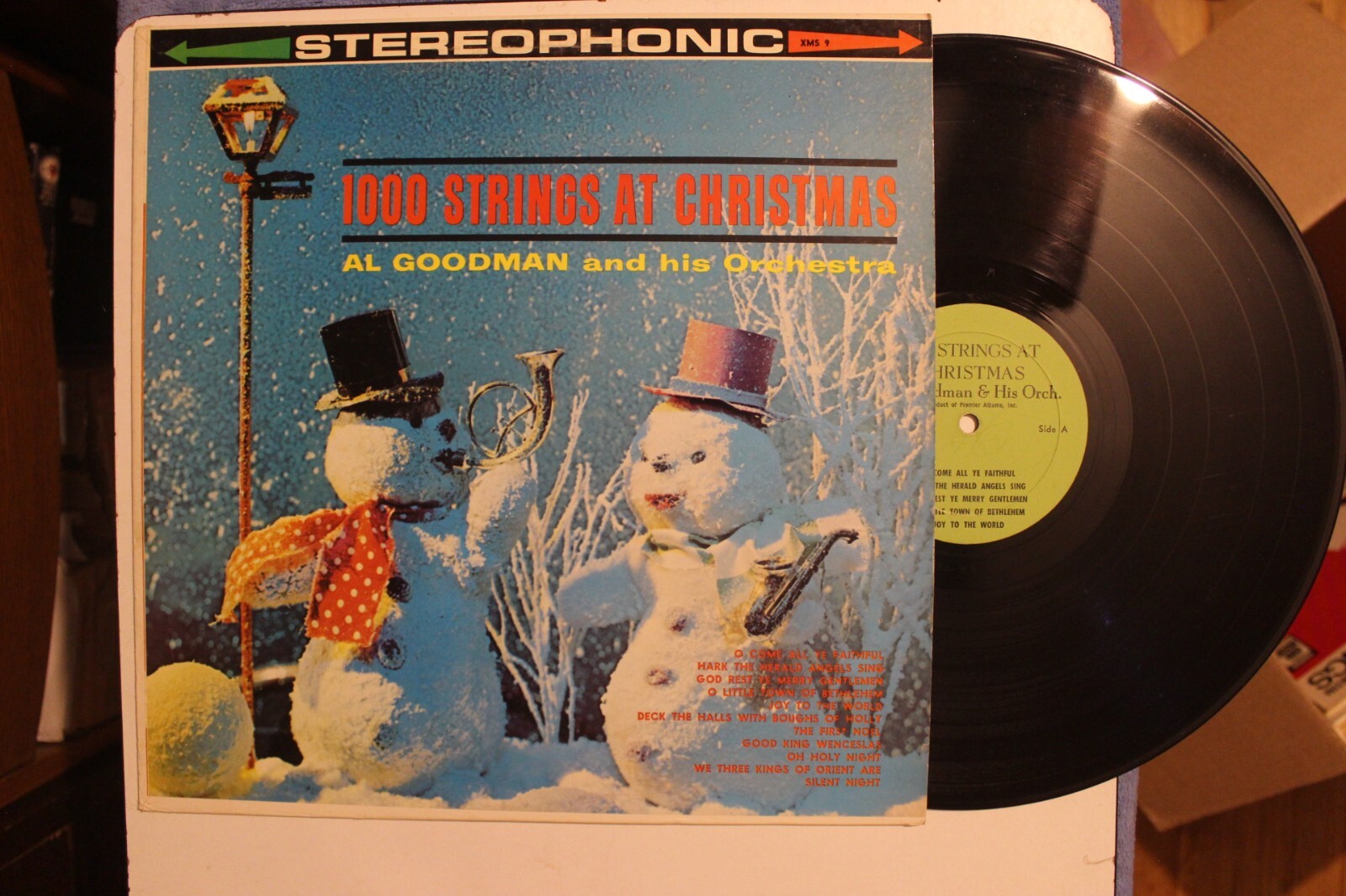 1000 Strings At Christmas Al Goodman Vinyl LP Vintage | eBay