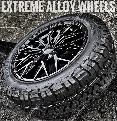 18" Black Gtx Alloy Wheels Fit Ford Transit Custom Sport + All Terrain ...
