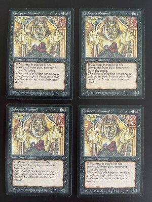 Legends MTG Cyclopean Mummy X4 Magic common | eBay