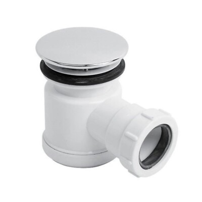 50mm Easy Clean Shower Tray Waste & Trap - Mx New Free Postage | eBay UK