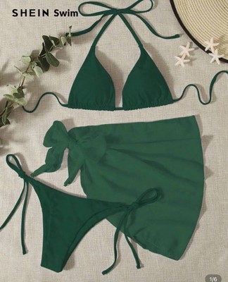 BRAND NEW Bikini Set Size Large Women's Swim Suit 3 piece | eBay