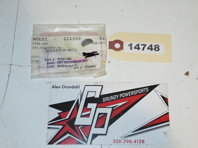 Arctic Cat - New OEM Woodruff Key Qty 1 - 3004-540 / 3002-018 | eBay