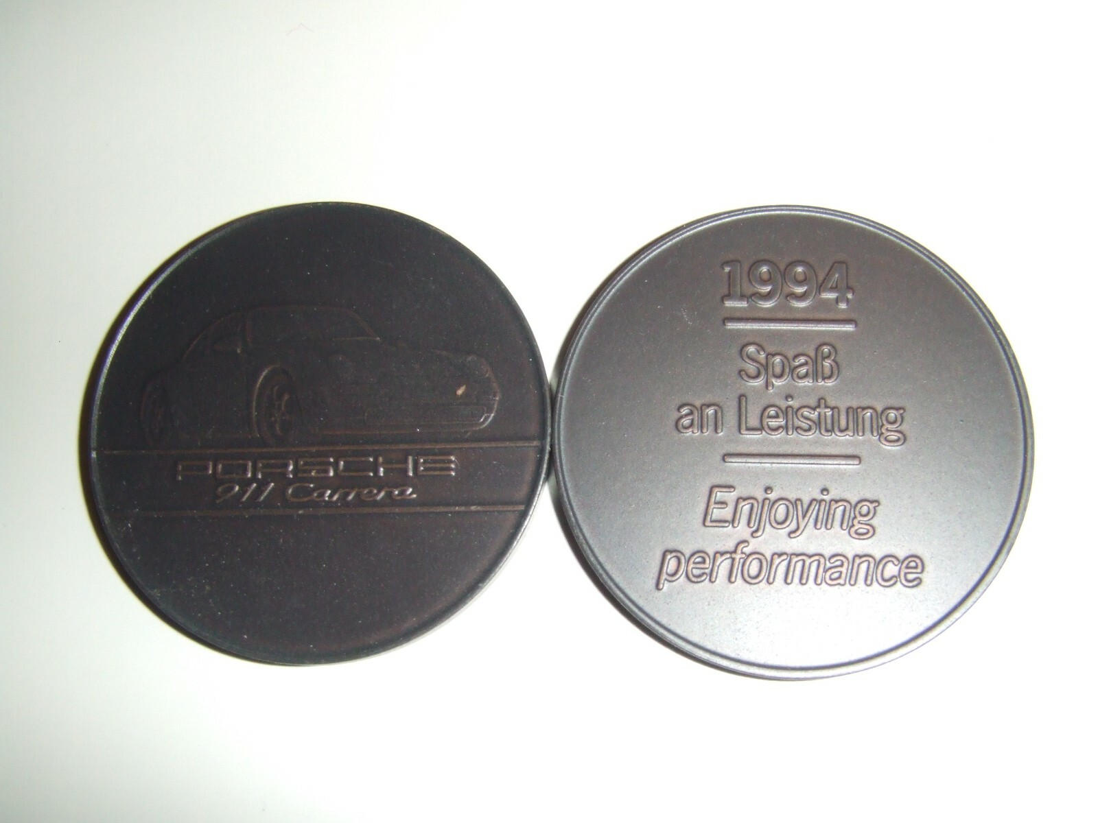 1994 Porsche Christophorus Calendar Coin Münze RARE!! Awesome L@@K | eBay