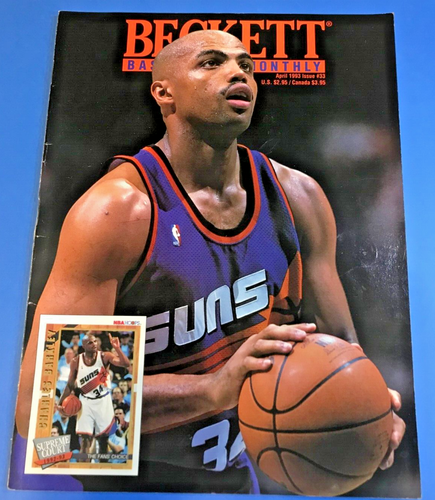 Magazine Beckett Basketball Monthly April 1993 Charles Barkley cover | eBay