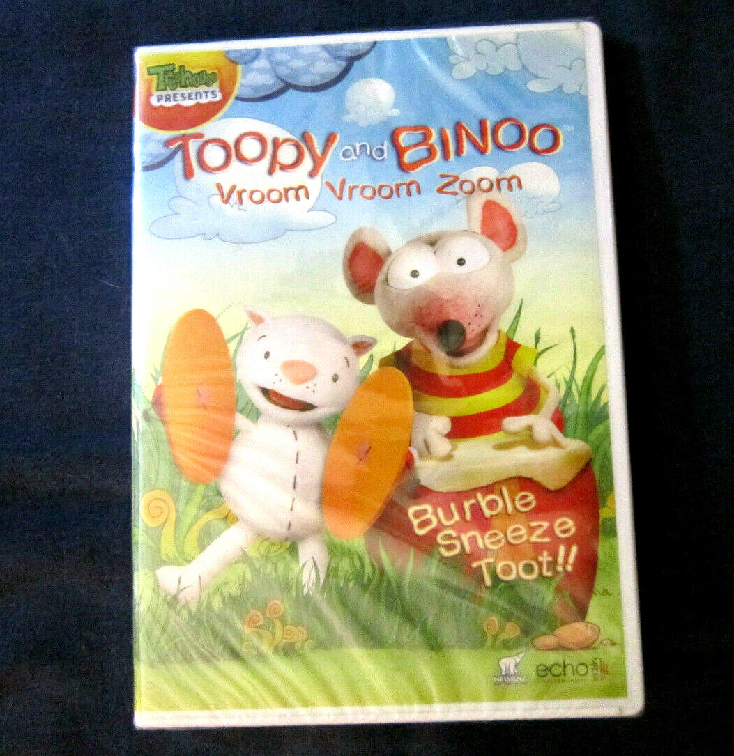 DVD Toopy and Binoo Vroom Vroom Zoom BURBLE SNEEZE TOOT!! in English ...