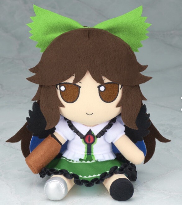 Touhou Project Plush Doll Fumo Fumo Utsuho Reiuji Series 80 With Tin ...