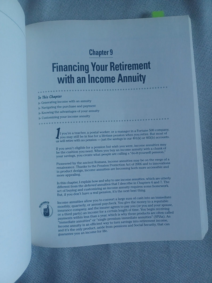 Annuities For Dummies
