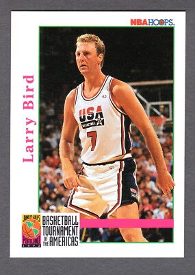 1992-93 HOOPS LARRY BIRD USA CARD #337 **NM-MT** BOSTON CELTICS | eBay