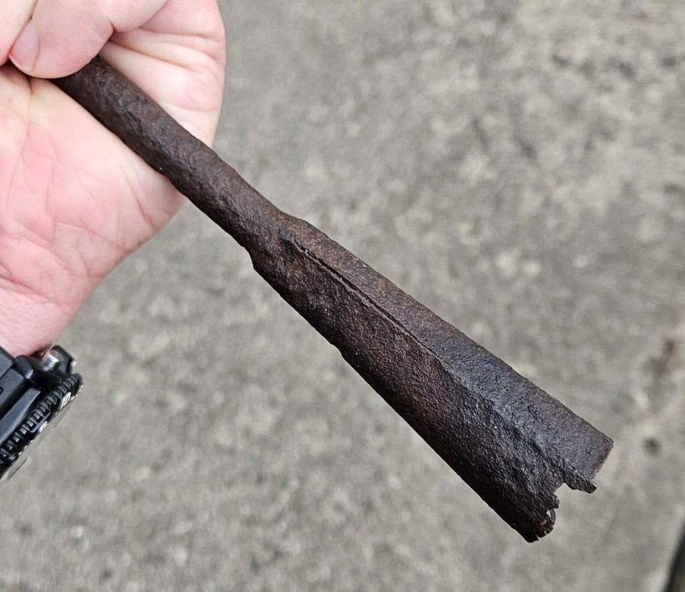 Vintage Blacksmith Hand Made Forged Iron Fishing /Eel /Frog/ Gig | eBay