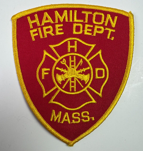 Hamilton Fire Massachusetts MA Patch M10 | eBay